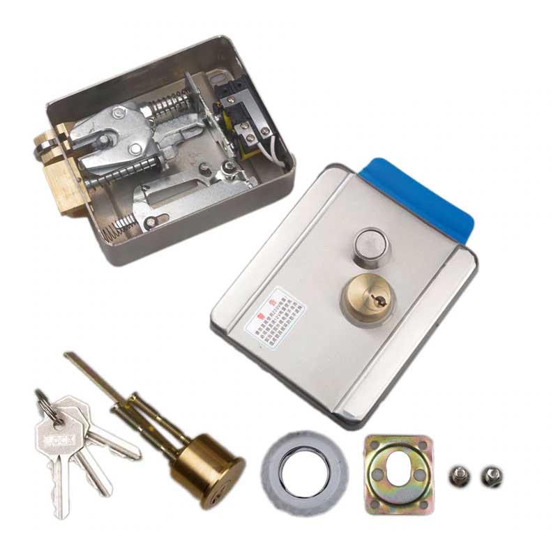 High Security Double Cylinder Electric Rim Lock - Mivanta